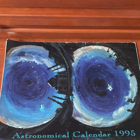 Office | Astronomical Calendar 1995 Guy Ottewell | Poshmark